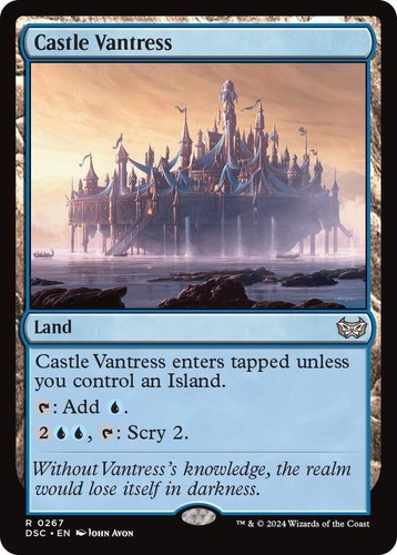 MTG Duskmourn: House of Horror Commander - Castle Vantress | eBay Australia