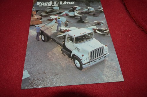 Ford L Line Truck For 1976 Dealer's Brochure GDSD8 | eBay