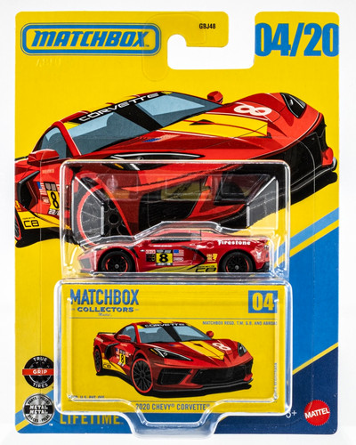2026 Matchbox Collectors #04 2020 Chevy® Corvette® C8 TORCH RED | FSC ...