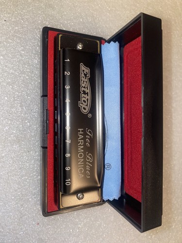 East top Blues Diatonic Harmonica 10 Hole C Key Harmonica Mouth Organ ...