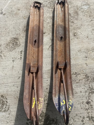 1979 - 1982Vintage Polaris TXL 340 Snowmobile Metal Skis 2 | eBay
