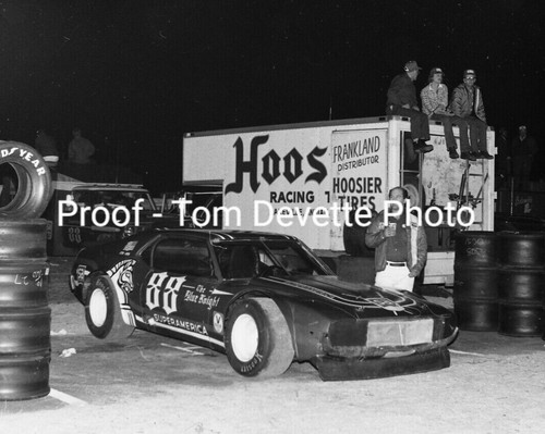 VINTAGE RACING PHOTO 8X10 - LOT#270-9; 1976 TOM REFFNER; NEW SMYRNA ...