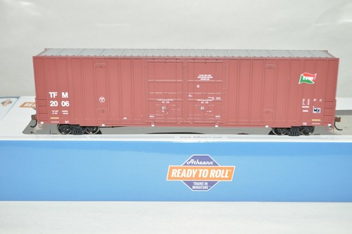 HO scale Athearn TFM Mexico Ry 60' Gunderson high cube box car train ...