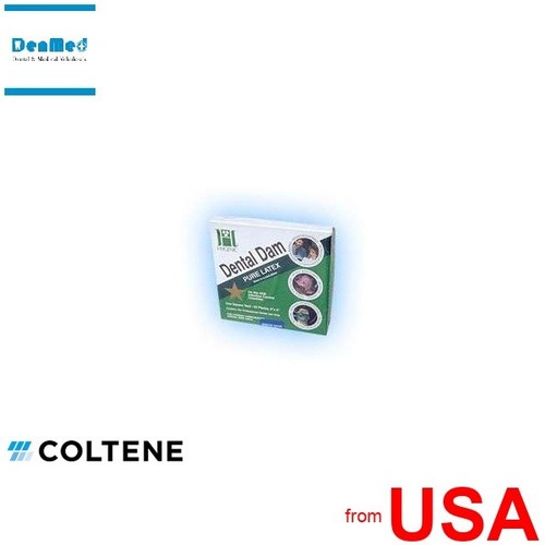 COLTENE Hygenic 6x6 Medium GREEN Rubber Dental Dam, Package of 360 - # 426584 | eBay