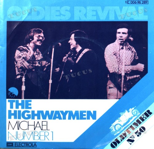The Highwaymen - Michael / Number 1 7in 1975 (VG+/VG+) '* | eBay