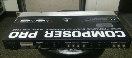 Behringer MDX2200 Compositeur Stéréo Compresseur Audio Utilisé | eBay