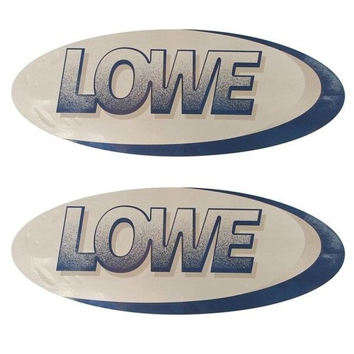 Lowe Boat Emblem Decal Stickers | 17 1/2 W x 7 1/8 H Inch (Pair) | eBay