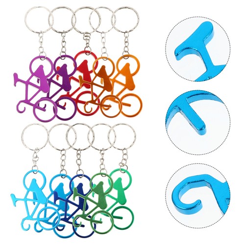 10 Pcs Custom Bottle Opener Keychain Cool Bottle Opener Keychain | eBay