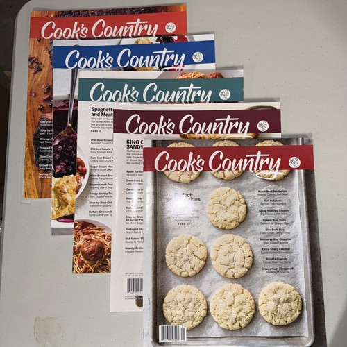 Cook's Country Magazine 2018 Lot Of 5 | eBay
