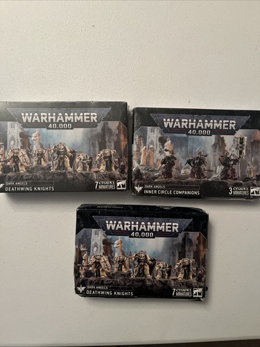 Warhammer 40K Dark Angels Lot Terminators Inner Circle Companions NOS ...