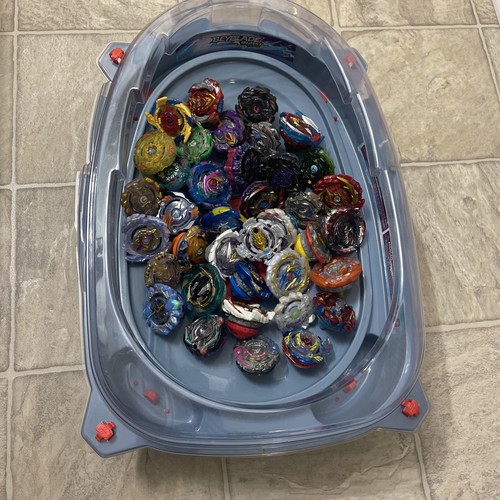 HASBRO BEYBLADE Mystery Box 38 Beyblades With Motorized Stadium And 7 ...