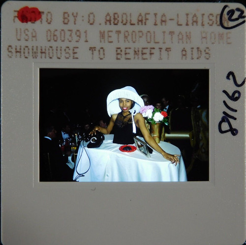 OA3-126 90s Celebrity Charity AIDS Benefit Orig Oscar Abolafia 35mm ...