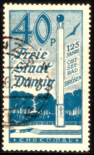 ️ GERMAN CITY DANZIG 1936 - BRÖSEN VILLAGE - SC. 218 (o) | eBay