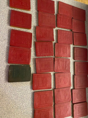 Antique Little red library book collection | eBay