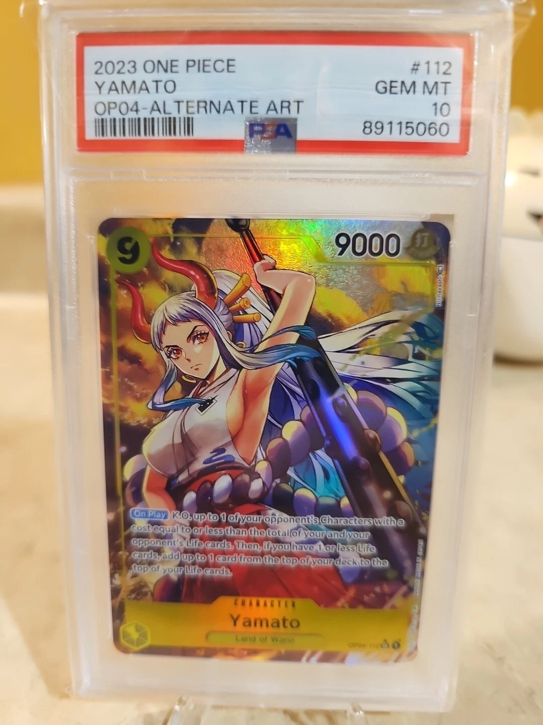 Yamato 2023 Kingdoms of Intrigue #OP04-112 Super Rare (Alternate Art) Price Guide - Sports Card ...