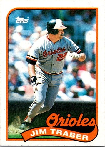 1989 Topps Baseball 124 Jim Traber | eBay
