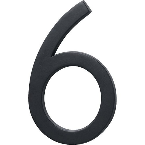 6 In. Architectural House Number 6 | eBay