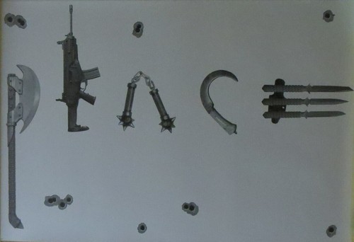Peace - Weapons - Poster-Laminated available-90cm x 60cm-Brand New | eBay