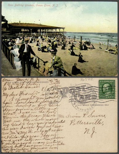 NEW JERSEY Ocean Grove VINTAGE POSTCARD | eBay