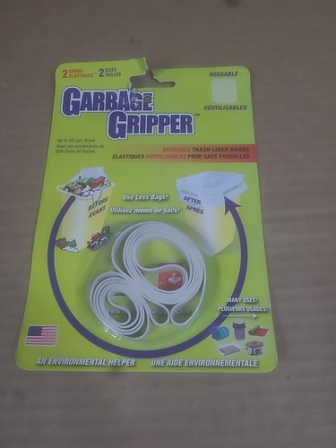 Garbage Litter Gripper 2 Bands Reusable New In Pack NIP | eBay