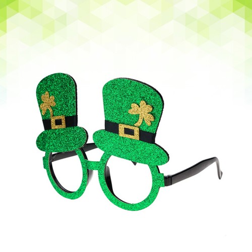 2pcs Funny Dance Party Makeup Glasses Clover Eyeglasses for Masquerade ...