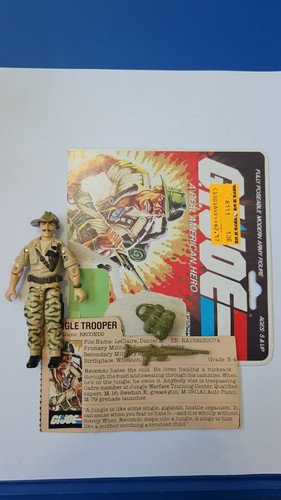 1985 GI Joe Recondo complete with filecard | eBay