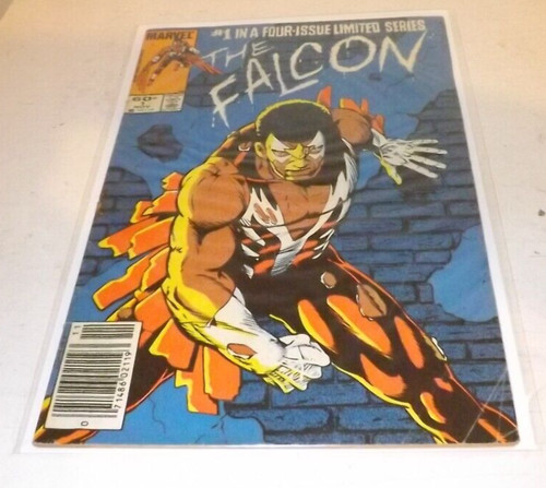 The Falcon # 1 - 1st Appearance Of Falcon Solo Title Marvel 1983 GD+ 2. ...