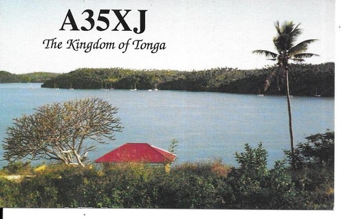 QSL 1991 Kingdom of Tonga radio card | eBay