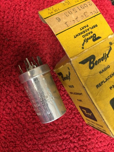 N2091503-6 BENDIX CAPACITOR 500MFD 16V 450MFD-16V 100MFD-6V NOS | eBay