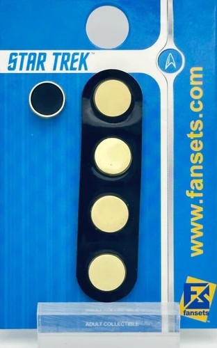 Star Trek 24th Century RANK PIPS PIN SET - Fansets - Official Licensed ...