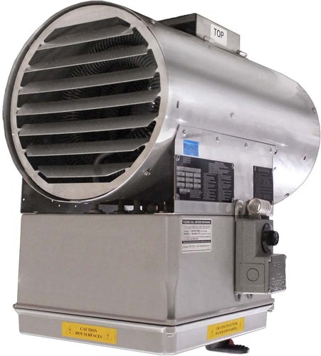 Electric Washdown Heater - 10,259 BTU - 210 Volt - 1 Phase - Corrosion ...