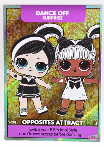 LOL Surprise! Dance Off #1-281 Opposites Attract Rare Card | eBay