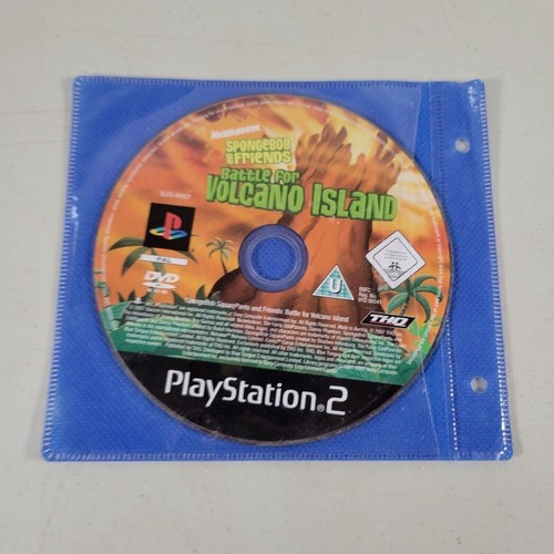 Spongebob Squarepants Battle for Volcano Island PS2 Video Game No Case ...