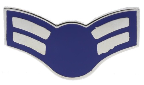 Air Force E-3 US Airman 1st First Class 1 inch hat lapel pin EE14220 ...