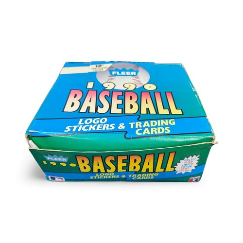 1990 Fleer Baseball Rack Box 24 Rack Packs | eBay
