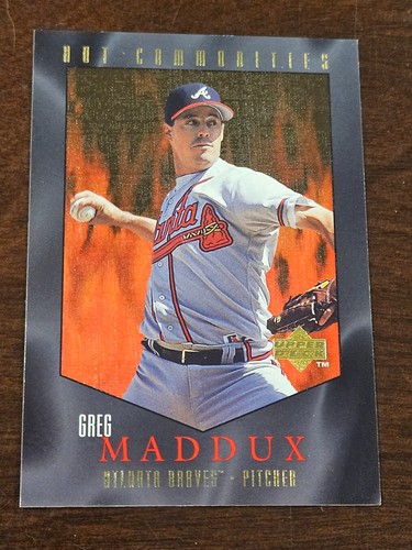 1997 Upper Deck Hot Commodities GREG MADDUX | eBay