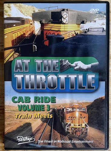 At the Throttle Cab Ride Volume 3 Train DVD Used Pentrex | eBay