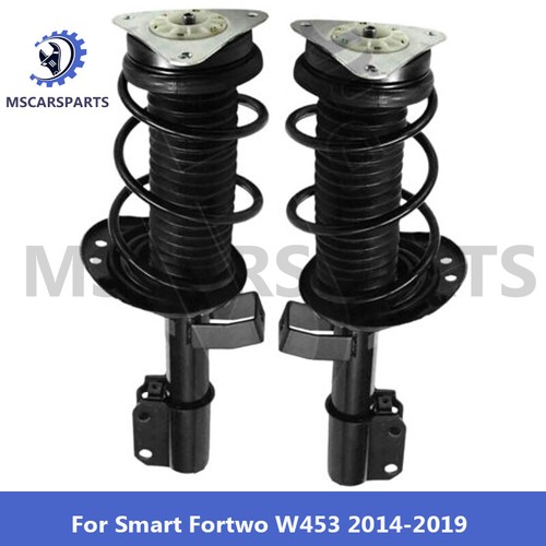For Smart Fortwo W453 2016-19 2X Front Suspension Struts Coil Spring w ...