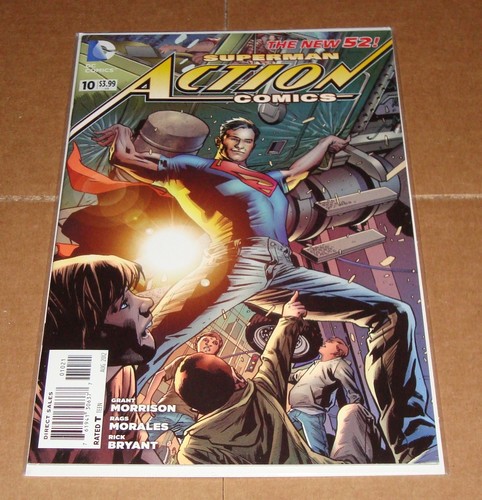 Superman Action Comics #10 Bryan Hitch 1:10 Variant Edition 1st Print ...