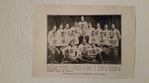USC Trojans University 1908 Football Team Picture VERY RARE | eBay