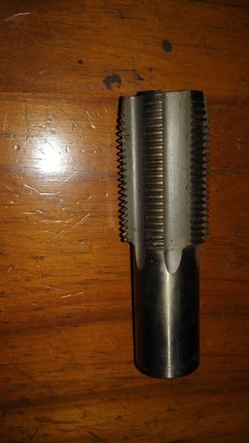 HSS machine shank oversized tap BSP 3/4" + .008" x 14 intermediate ...