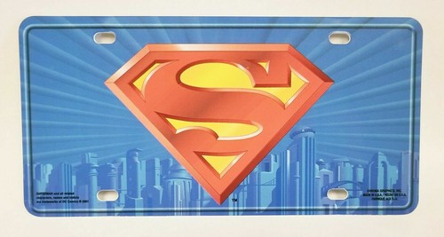 Superman - Acrylic Novelty Gift License Plate for Car or Truck | eBay