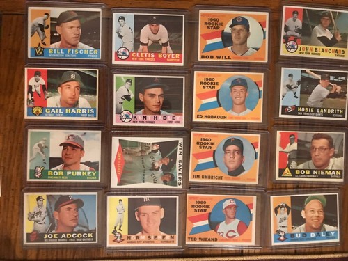 Ken Hadley Yankees 1960 Topps Baseball Card (Auction Is For Card In ...