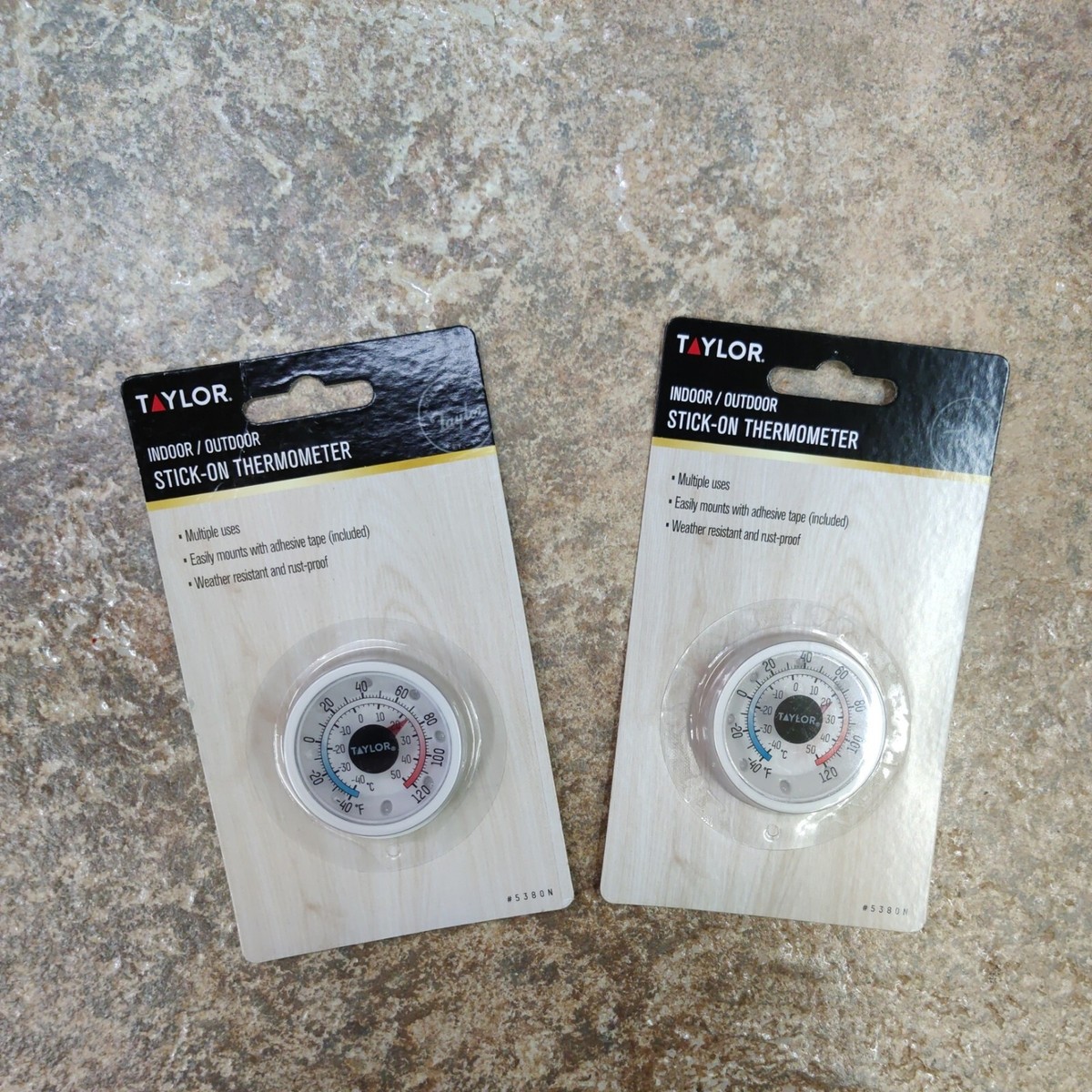 Outdoor Thermometer Taylor 5141 Comfortmeter Indoor/Outdoor Wall ...