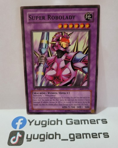 YUGIOH SUPER ROBOLADY MRD-073 1 ST. EDITION COMMON LIGHT PLAYED | eBay