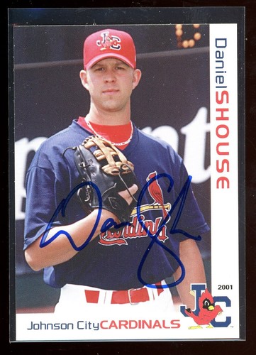 2001 Johnson City Cardinals DANIEL SHOUSE Signed Card autograph ...