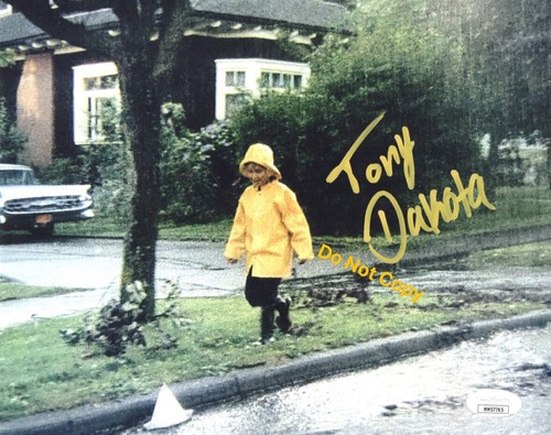 TONY DAKOTA signed 8x10 Photo IT 1990 GEORGIE DENBROUGH JSA ...