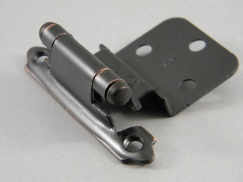 (Pair) Amerock Cabinet Hinges Oil rubbed Bronze 3/8 Inset 7128-ORB | eBay