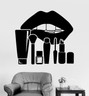 Vinyl Wall Decal Signboard Beauty Salon Makeup Cosmetics Stickers ...