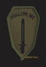 Military Patch Badge Army Infantry School Follow Me Bayonet Insignia | eBay